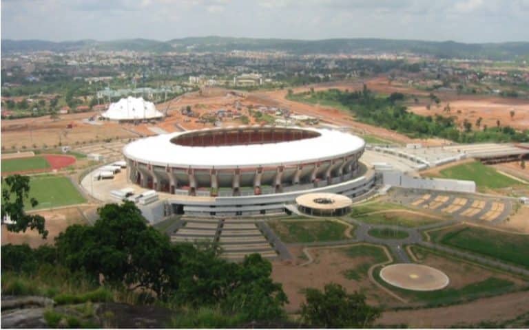The Huge Moshood Abiola National Stadium